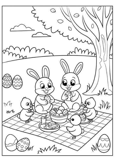 Coloring Pages Easter Joe Printables