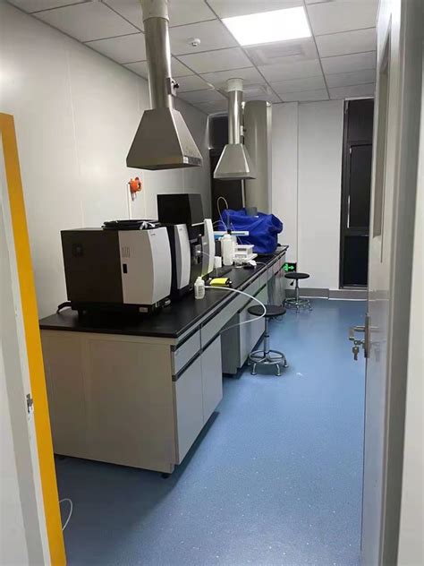 Lab Bench With Ss Hood For Atomic Absorption Spectrometer