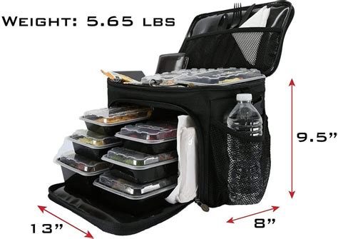 Isolator Fitness 6 Meal Isocube Meal Prep Bags