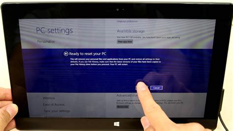 How To Master Reset On Microsoft Surface Rt Youtube