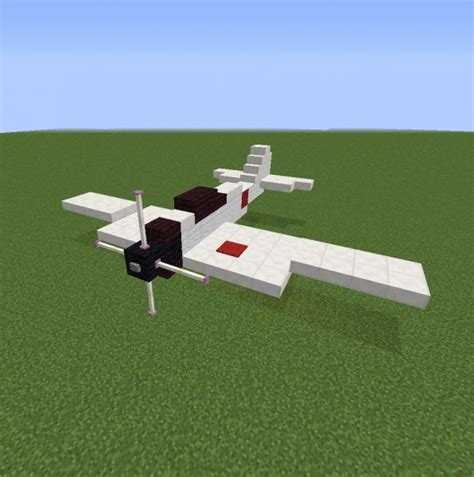 Minecraft Airplane Blueprints