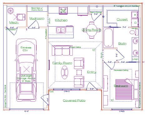 1 Bedroom Cottage Floor Plan And Pictures K And L Homes Inc