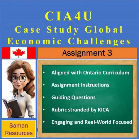Cia4u Case Study Global Economic Challenges Assignment By Saman