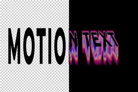 Motion Text Effect Scene Generators Ft Circular And Blur Envato