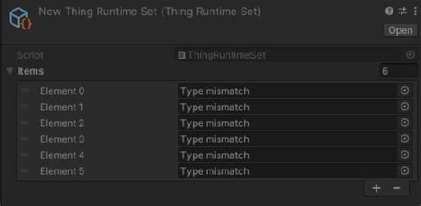 Using Scriptableobject Based Runtime Sets Unity