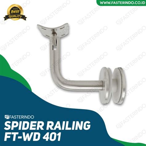 Penjepit Kaca Railing Tangga Jepitan Hand Railing Kaca Spider Railing Tangga Merk Faster