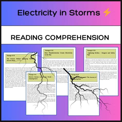 Electricity Storm Understanding Lightning Charge Separation Atmospheric