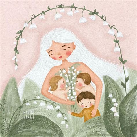 30 Best Mother Illustration Ideas You Should Check