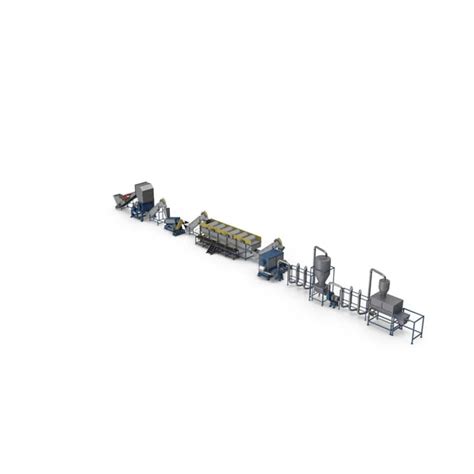 Plastic Recycling Plant 3d Incl Eco And Environments Envato
