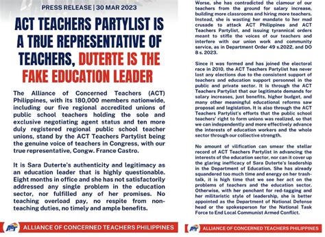 Philippines Vice President Sara Duterte Does A ‘sister Act The Adobo Chronicles