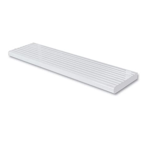 Pylex Collection 10 Aluminium Stair Tread White 36 In X 9 ¾ In The Home Depot Canada