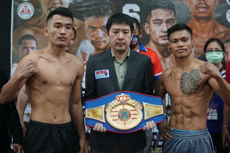 Kumong Bol Anon Vi Siesmundo Carcedo Ready For Tomorrows Wbf Title