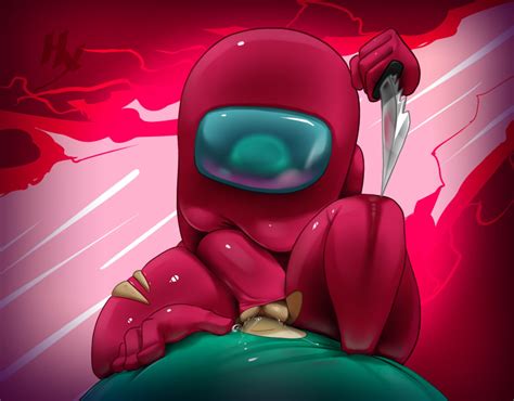 Rule 34 Among Us Breasts Bulge Cyan Among Us Female Female On Top Hexanne Impostor Among Us