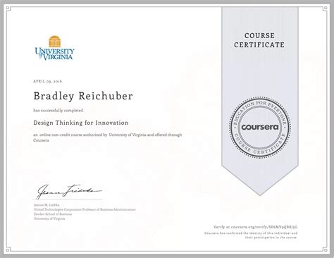 Darden Design Thinking Certificate Pdf