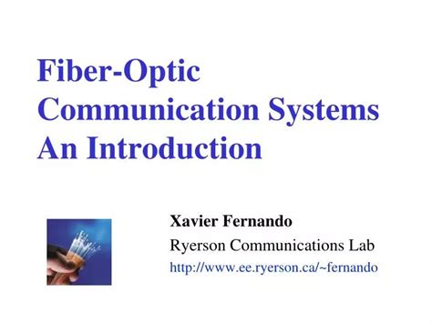 Ppt Fiber Optic Communication Systems An Introduction Powerpoint Presentation Id1416865