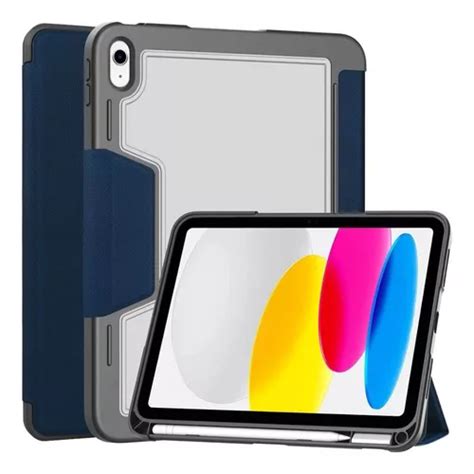 Capa Smart Com Traseira De Tpu Para Ipad 10 2022 109 Cor Azul Marinho Mercadolivre