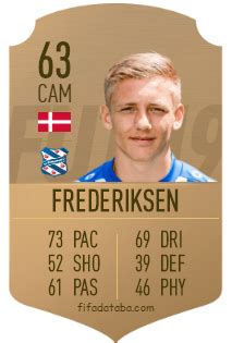 Emil Frederiksen Fifa 19 Rating Card Price