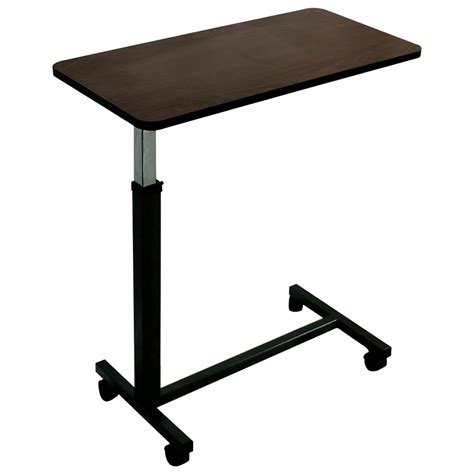 China Drive Medical Non Tilt Top Overbed Table Manufacturers And