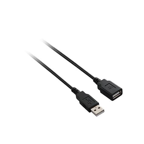 V7 6 Usb Male To Male Extension Cable Black Image 1