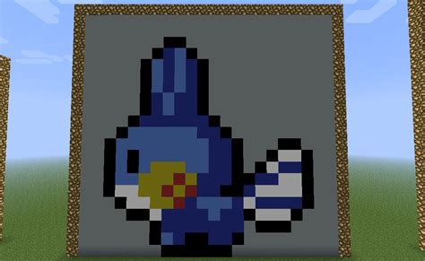 Pokemon Mudkip Sprite Minecraft Map