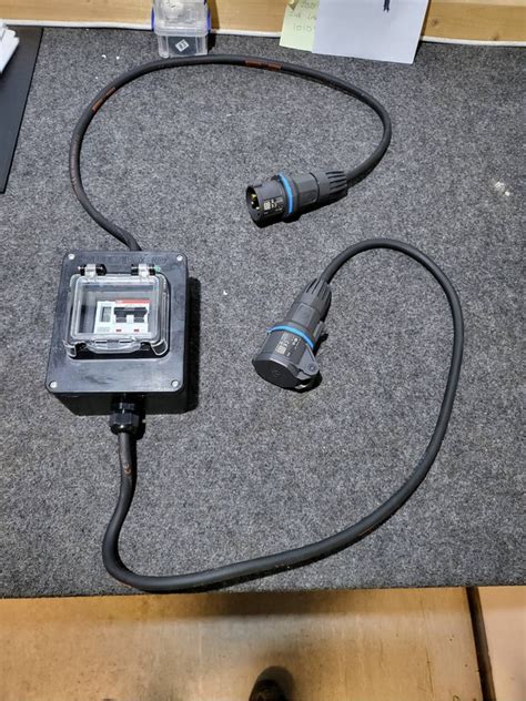 Curlew New And Used Marquees Power Distribution Or Distro 12x 16a Weather Proof Inline