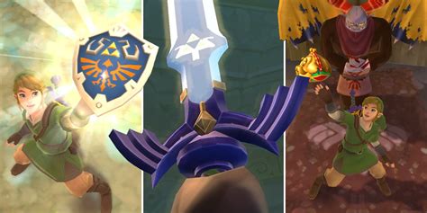 The Legend Of Zelda Skyward Sword Hd Every Weapon Item And Upgrade