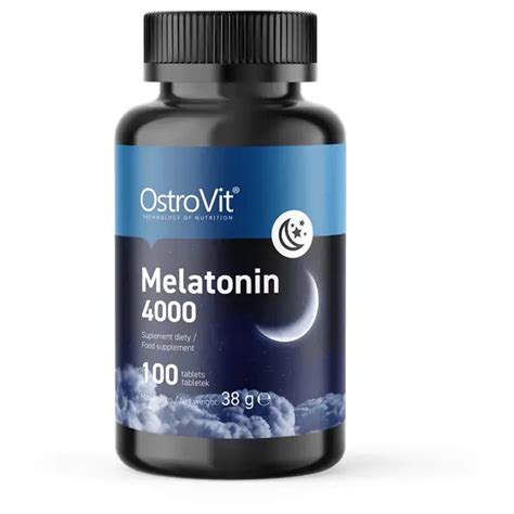 Ostrovit Melatonin 4mg Sleep Support 100 Tablets Low Price Check Reviews And Suggested Use