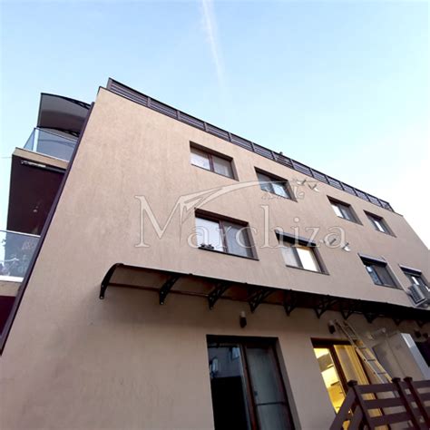 Marchiza Pentru Terasa Din Policarbonat Celular Bronz 100 X 300 Cm