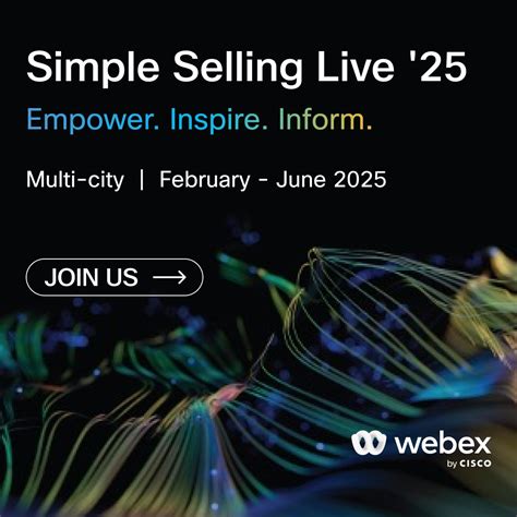 Webex Cisco Collaboration Is Coming To A City Near You Join These Partner Focused Sessions
