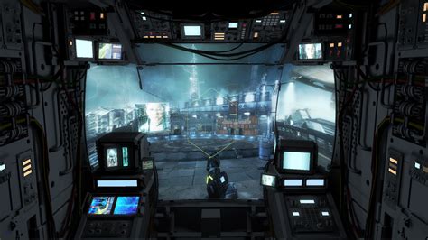 Cockpit View From A Titan From Titanfall