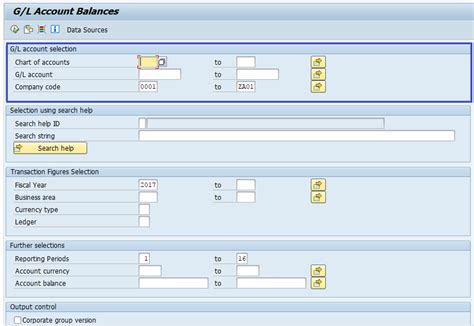 Sap Fi Gl Reporting