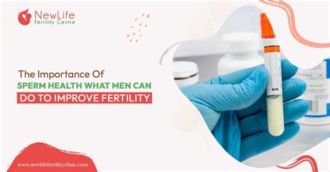 The Importance Of Sperm Health What Men Can Do To Improve Fertility