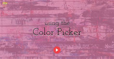 How To Use The Color Picker And Switch Between Solid Linear And Radial