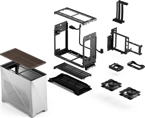 Fractal Design Era 2 Silver Anodized Aluminumsteel Mini Itx Compact