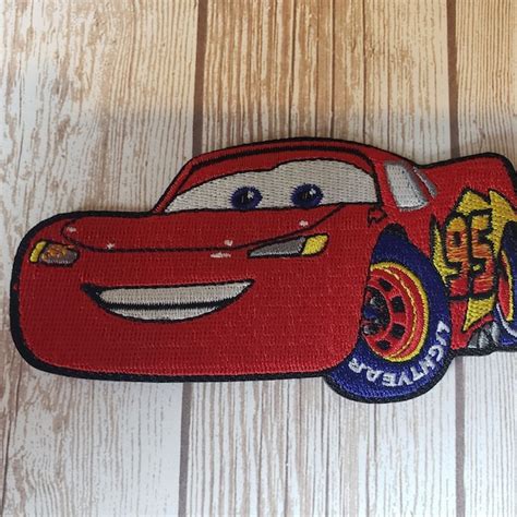 Lightning Mcqueen Face Patch Etsy