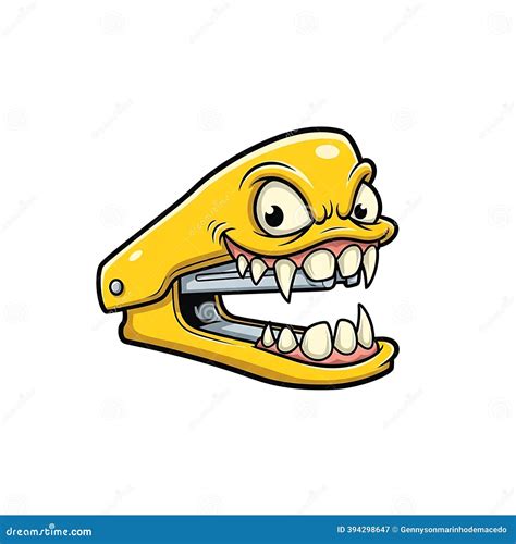 Menacing Cartoon Ogre Illustration On White Background Cartoondealer