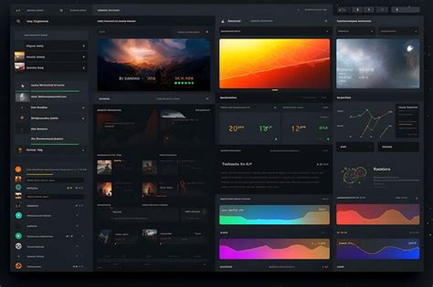 Neomorphic Ui Kit Black Neomorphism Style Design Elements Premium Ai