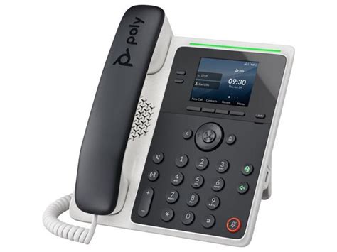 Hp Poly Edge E100 Ip Phone And Poe Enabled Desk Phone With Power