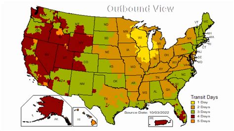 Ups Ground Maps Free Calculator To Find Your Ups Shipping Zones And Rates