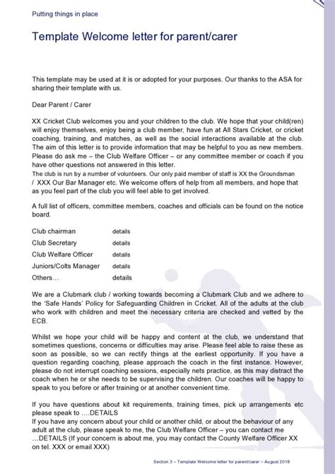 40 Heartwarming Welcome Letter Templates Word