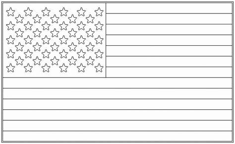 American Flag Printout