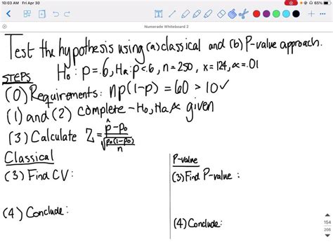 SOLVED Use Technology To Find The P Value For The Hypothesis Test Described Below The Claim Is