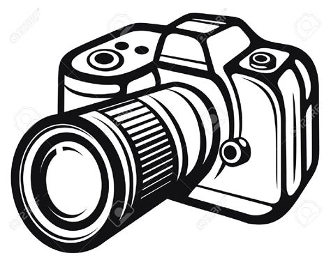 Black And White Camera Clipart Free Download On Clipartmag