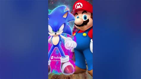 Super Sonic Vs Star Mario Youtube