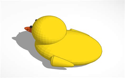 3d Design Mini Duck Tinkercad