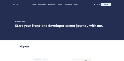 28 Open Source Free Nextjs Blog Templates Starters