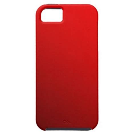 Two Tone Red Iphone 5 Cases Plain Iphone Cases