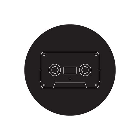 Cassette Logo Design 46445936 Vector Art At Vecteezy