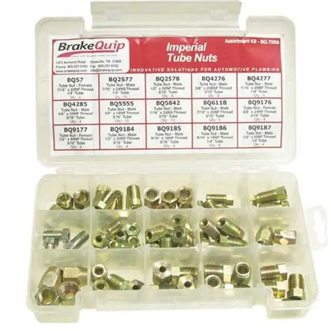 Imperial Sae Tube Nuts Assortment