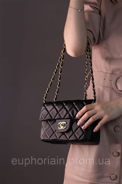 Женская сумка Chanel 21 black, женская сумка, брендовая сумка Шанель ...